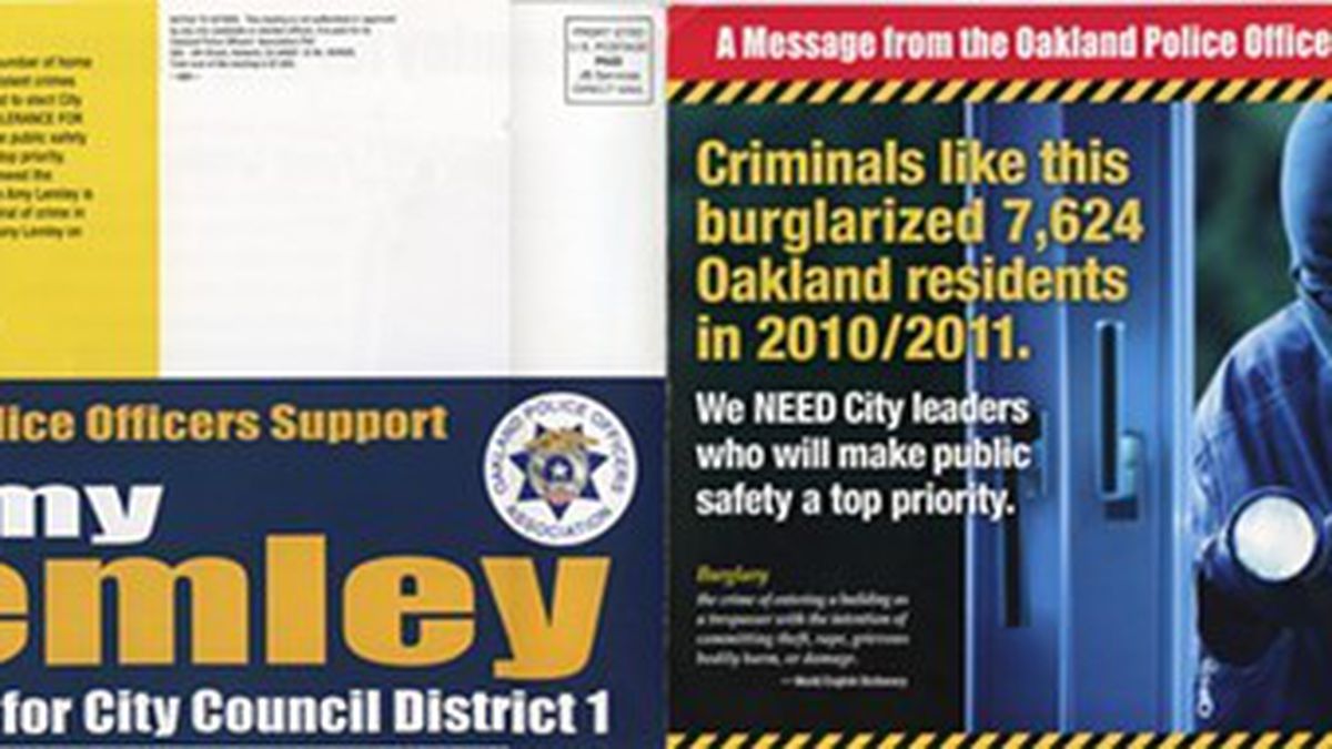Oakland Cops' Union Uses Scare Tactics to Help Amy Lemley | East Bay ...