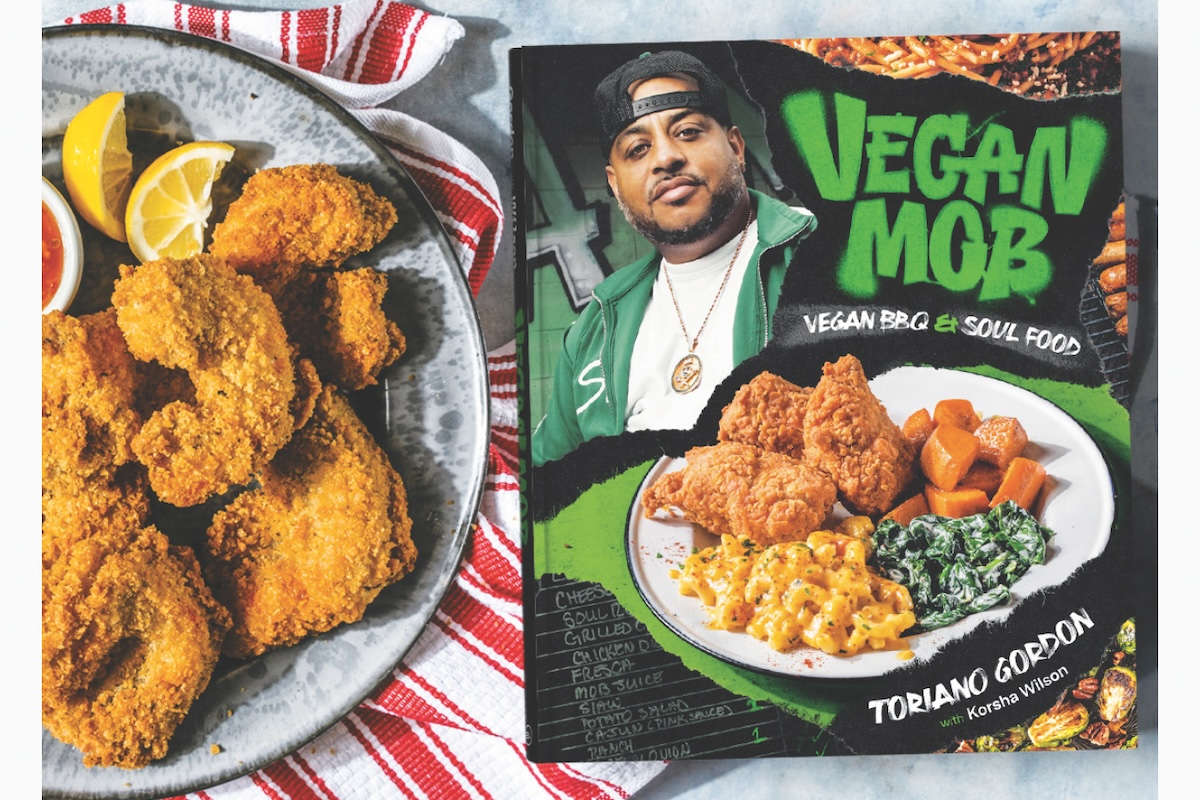 Toriano Gordon Enters New Phase with 'Vegan Mob Cookbook'