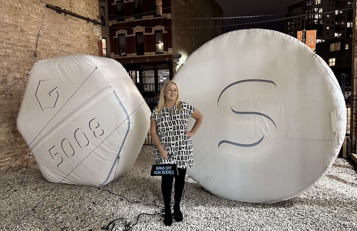 Feminist artist Michele Pred activates for equality